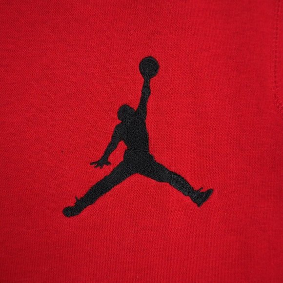 Jordan | Sweaters | New Mens Nike Air Jordan Jumpman Red Fleece ...